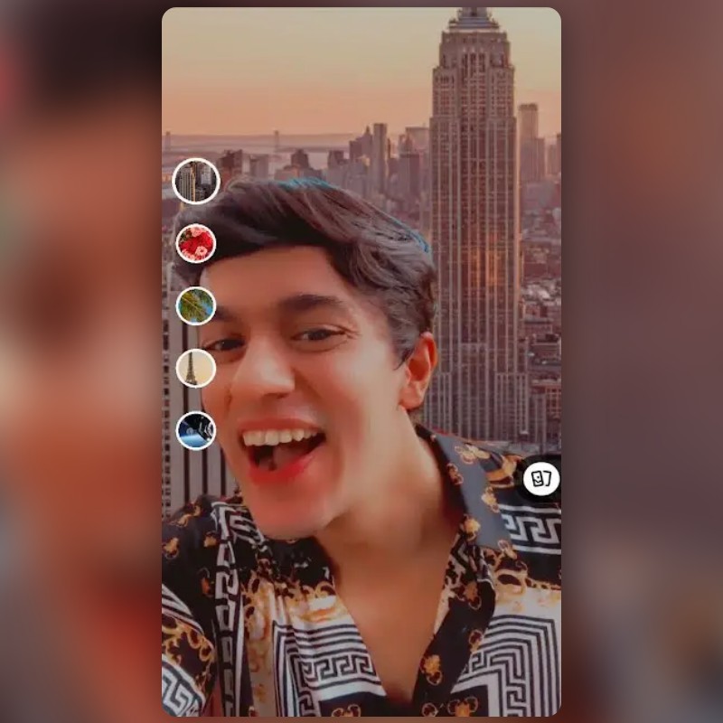 Background Change Filter by Snapchat | Snapchat Lenses