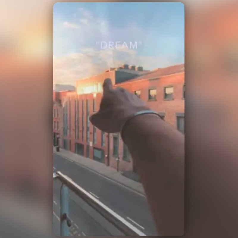 Dream Filter by صالح بلات | Snapchat Lenses