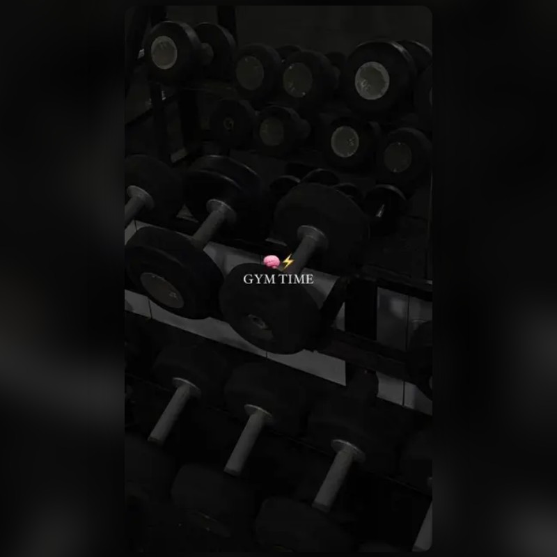 GYM TIME Filter by ᑌᗰᗴᖇ ᗰᑌǤᕼᗩᒪ 👑 | Snapchat Lenses