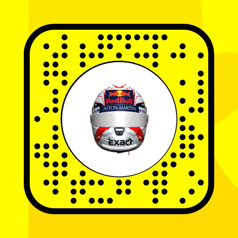Verstappen Helmet Lens by Snapchat - Snapchat Lenses and Filters