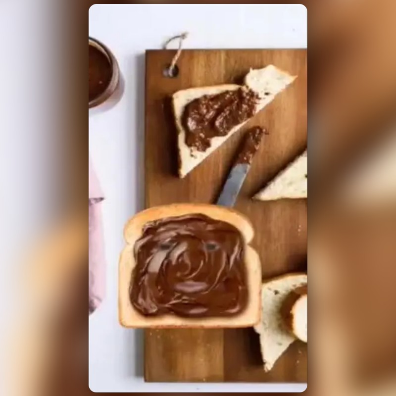 Chocolate toast Filter by Kèťkî | Snapchat Lenses