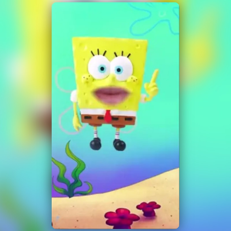 spongebob Filter by Reinhard19 🦊 | Snapchat Lenses