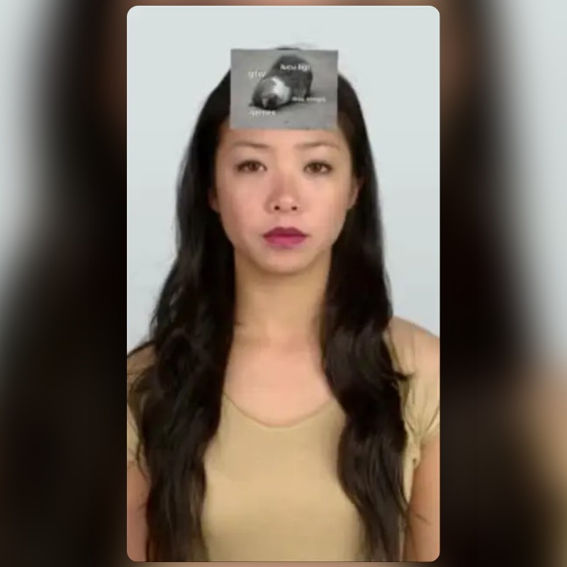 lucu banget Lens by pece🎈 - Snapchat Lenses and Filters