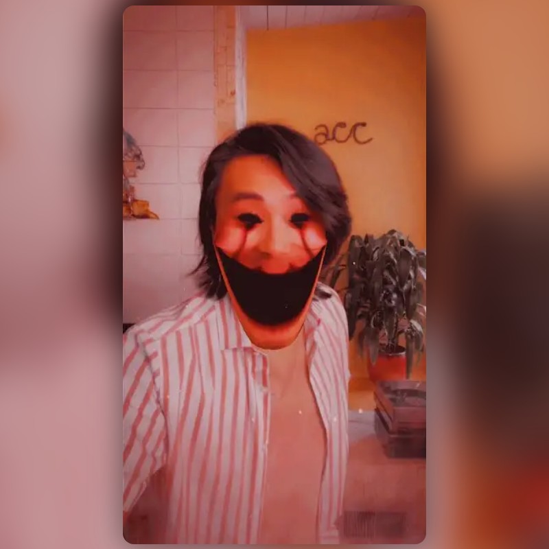 Halloween Clown Lens by Snapchat - Snapchat Lenses and Filters