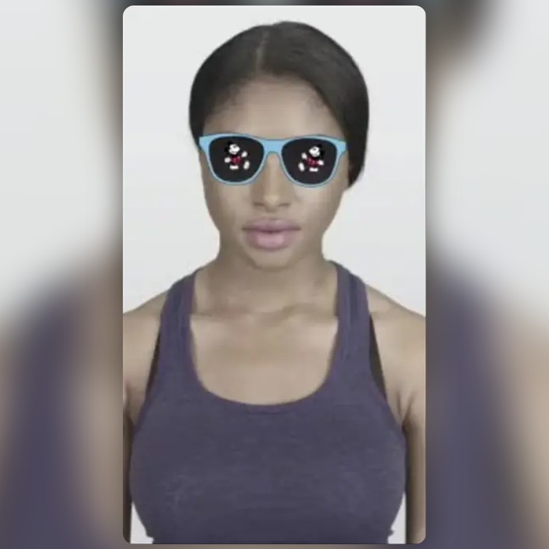 Mickey Glasses Filter by Zap Reality | Snapchat Lenses