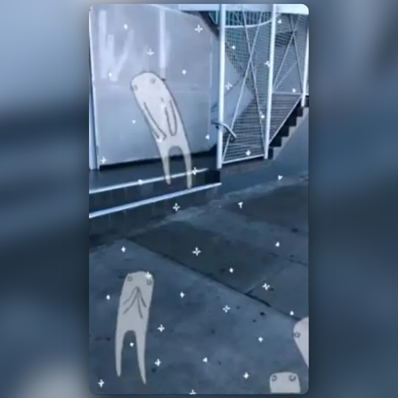 Flying Ghosts Lens by Insyira - Snapchat Lenses and Filters