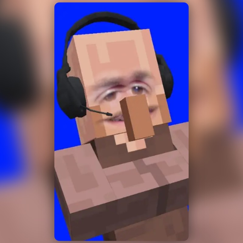 Gamer Villager Lens by gribiz - Snapchat Lenses and Filters