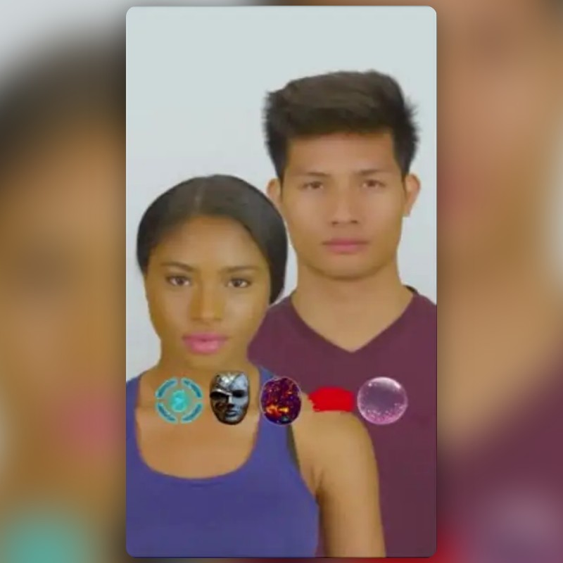 face mask Lens by 💜 - Snapchat Lenses and Filters