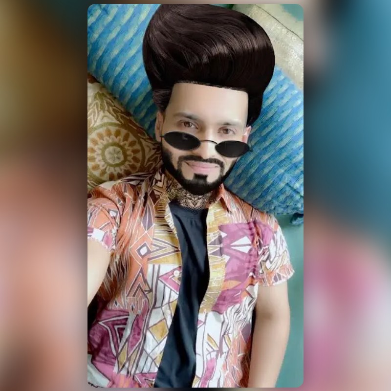 Cool Hairdo & Beard Filter by Snapchat | Snapchat Lenses
