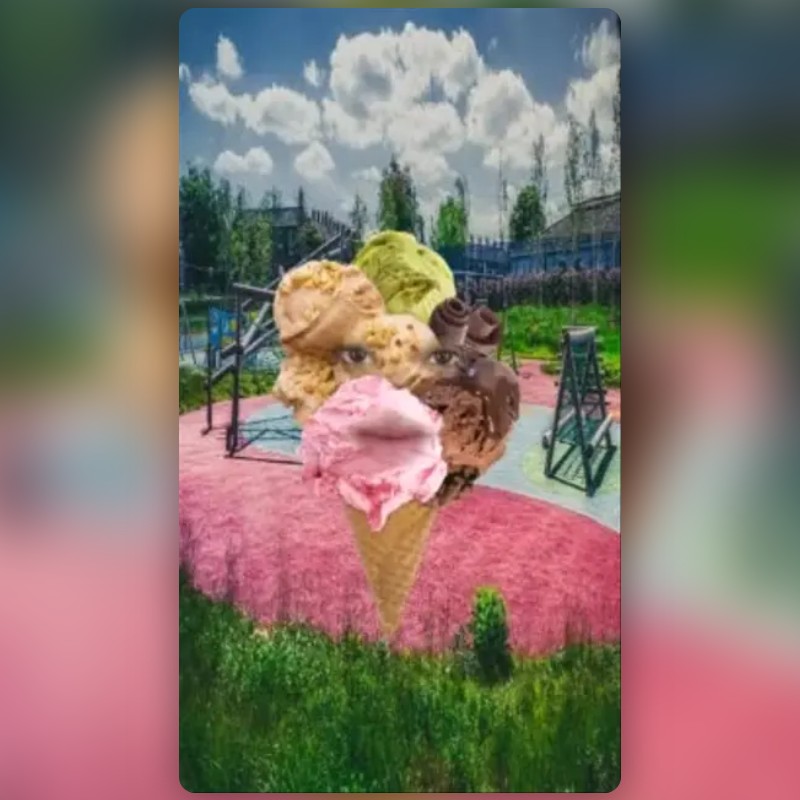 I Love Ice Cream Lens by athalla naufal - Snapchat Lenses and Filters