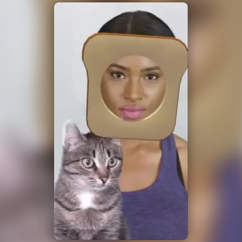 Bread head Lens by nina - Snapchat Lenses and Filters