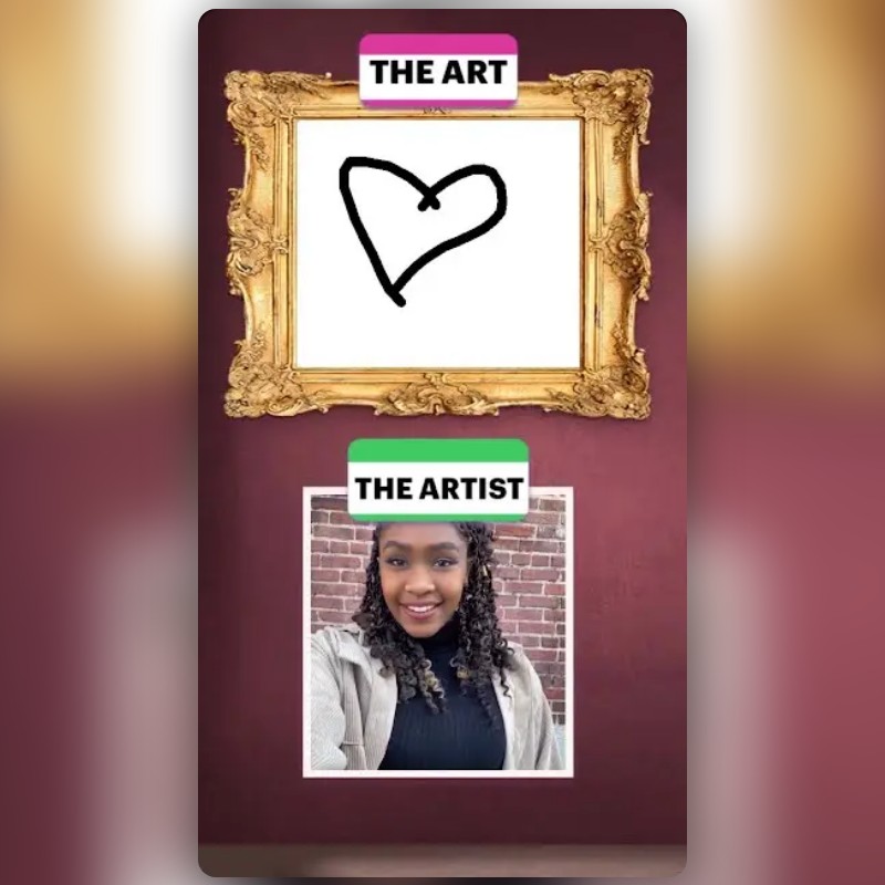 Draw Your Art Lens by Snapchat - Snapchat Lenses and Filters