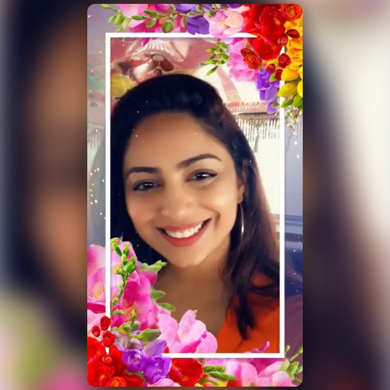 Flower Frame Filter by Snapchat | Snapchat Lenses