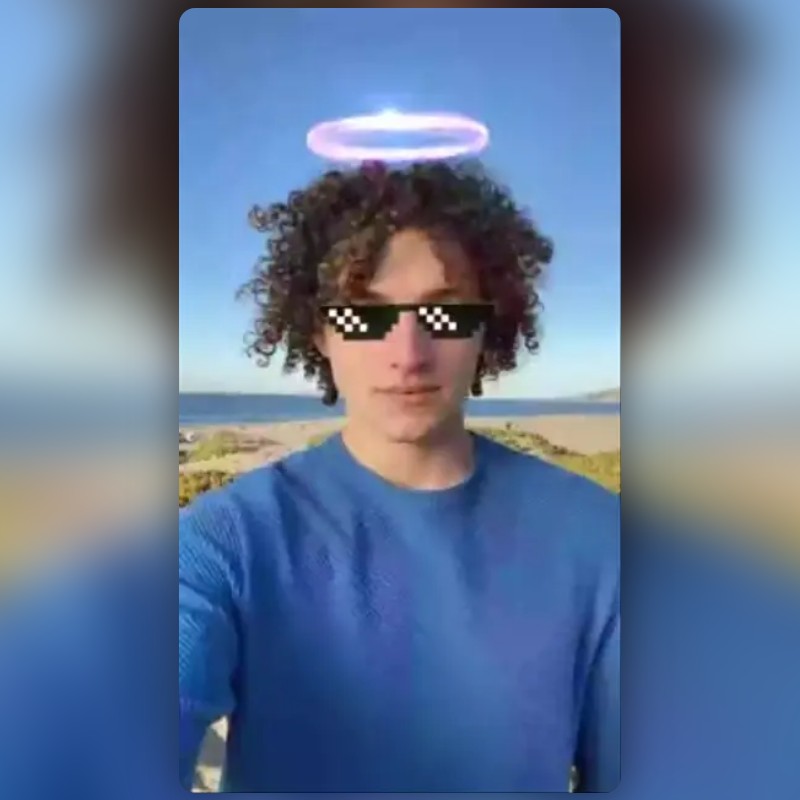 Black Speck angel Filter by Mrcelebrities | Snapchat Lenses