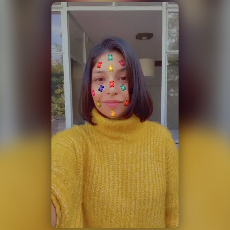 Fun Jelly Bears Lens by Snapchat - Snapchat Lenses and Filters