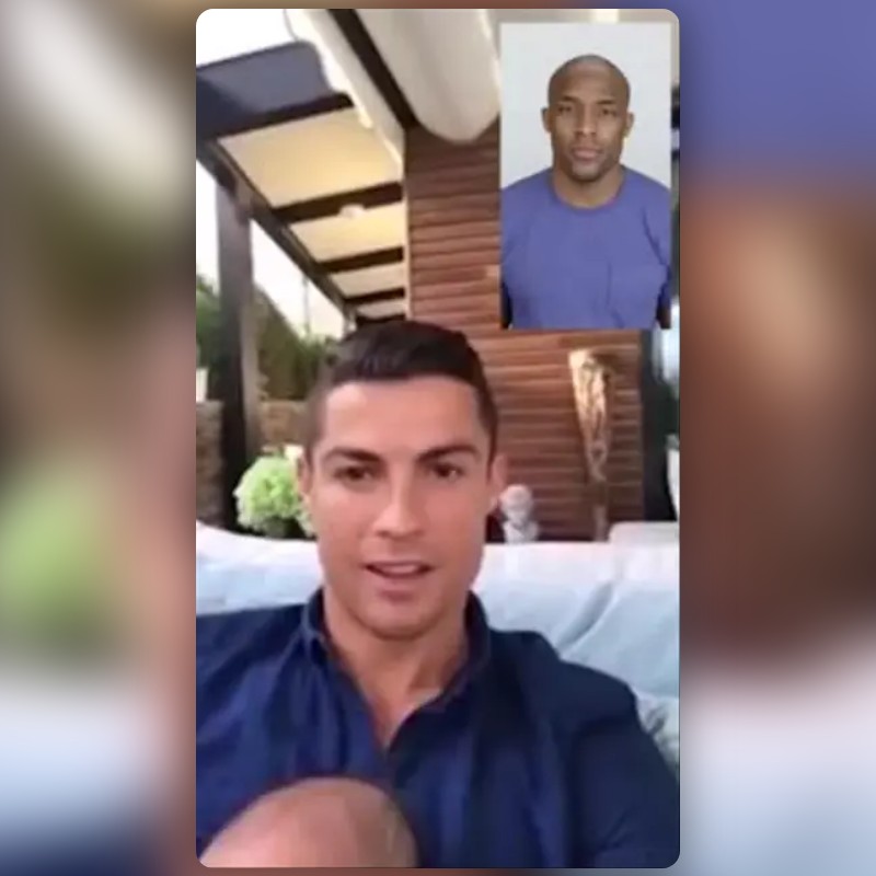 RONALDO FACETIME Lens by N 🤍 - Snapchat Lenses and Filters