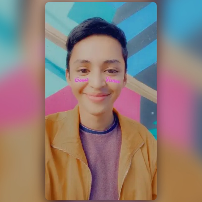 Good Times Lens by Snapchat - Snapchat Lenses and Filters