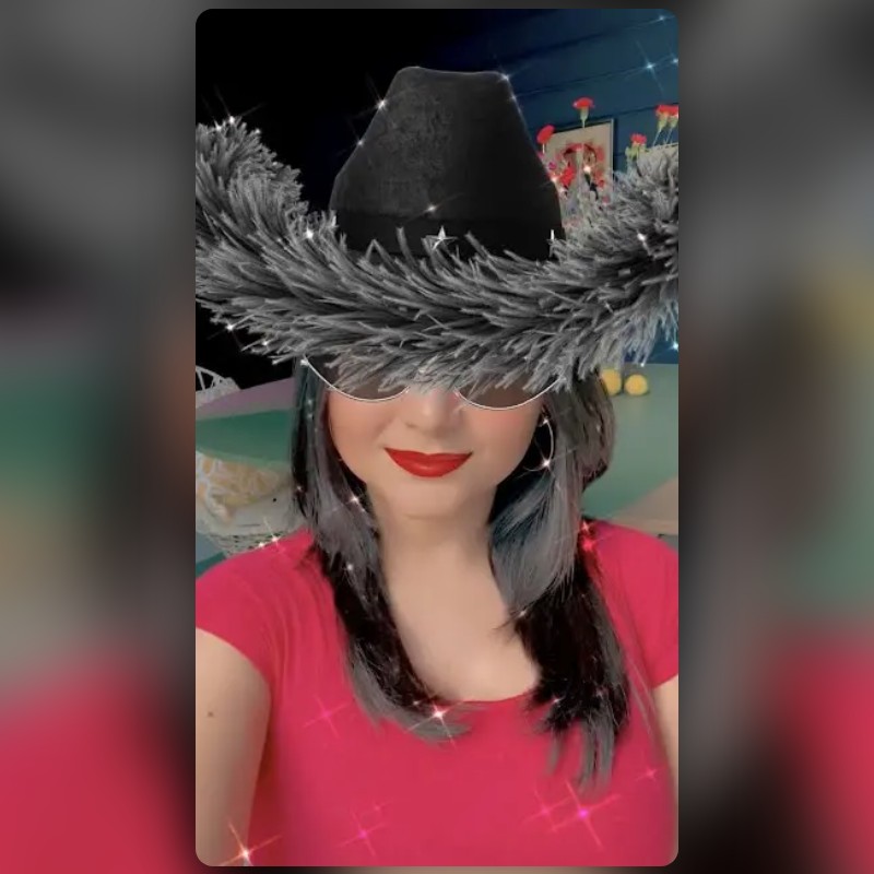 Cowboy Party Hat Lens by Snapchat – Snapchat Lenses and Filters