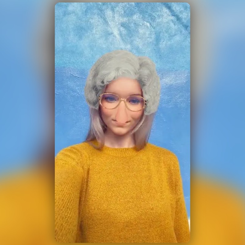 Funny Granny Filter by Snapchat | Snapchat Lenses