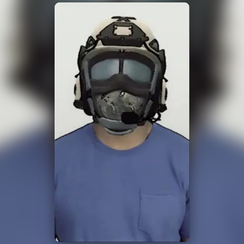 helmet soldier Lens by عطيه | Atiah - Snapchat Lenses and Filters
