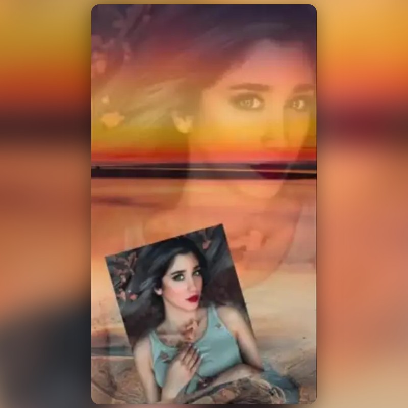 Die Linse „SunSet Love“ von Sunny Bahadurpuria🎥 – Snapchat Linsen und Filter