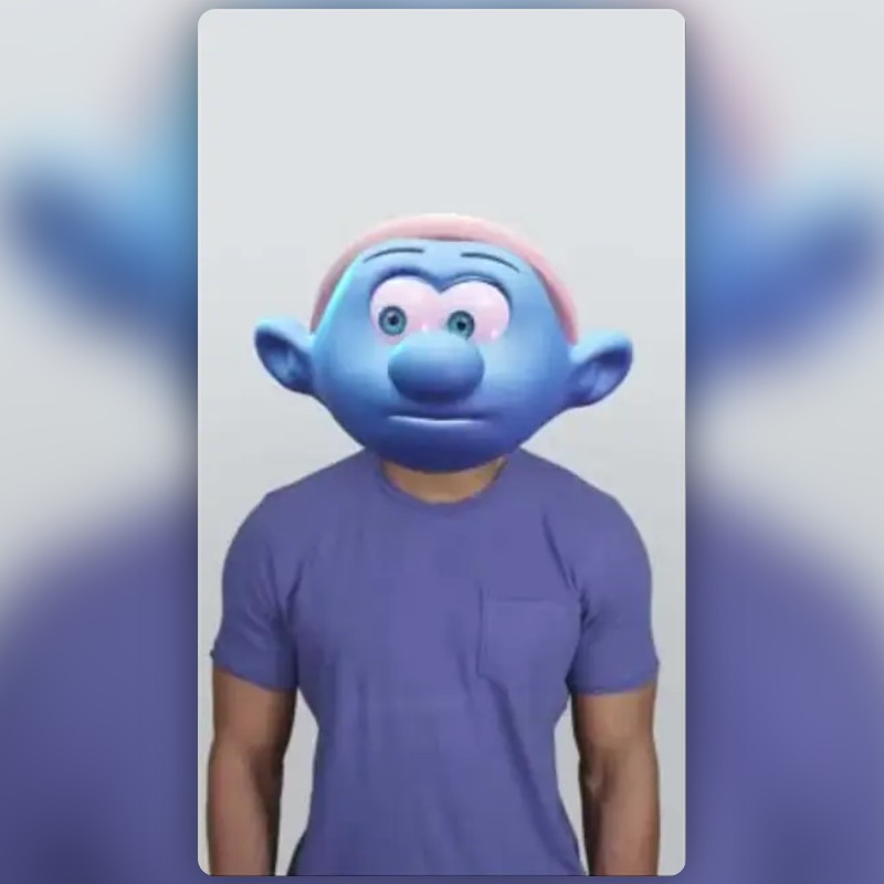 Smurf Simulator Filter by Sallias Nap | Snapchat Lenses