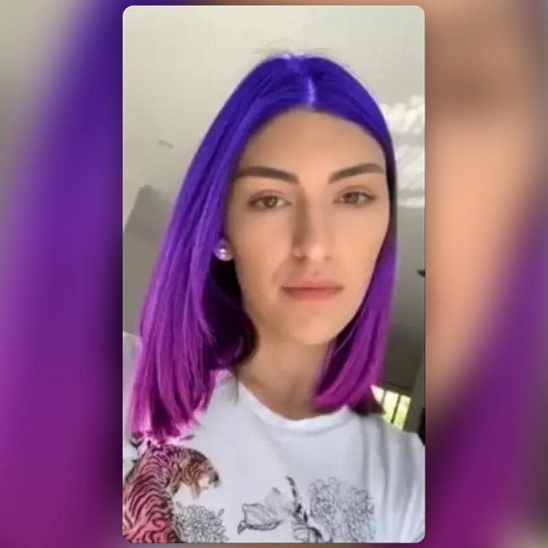 Hair Colour Lite Filter by Jinnie the Wew | Snapchat Lenses