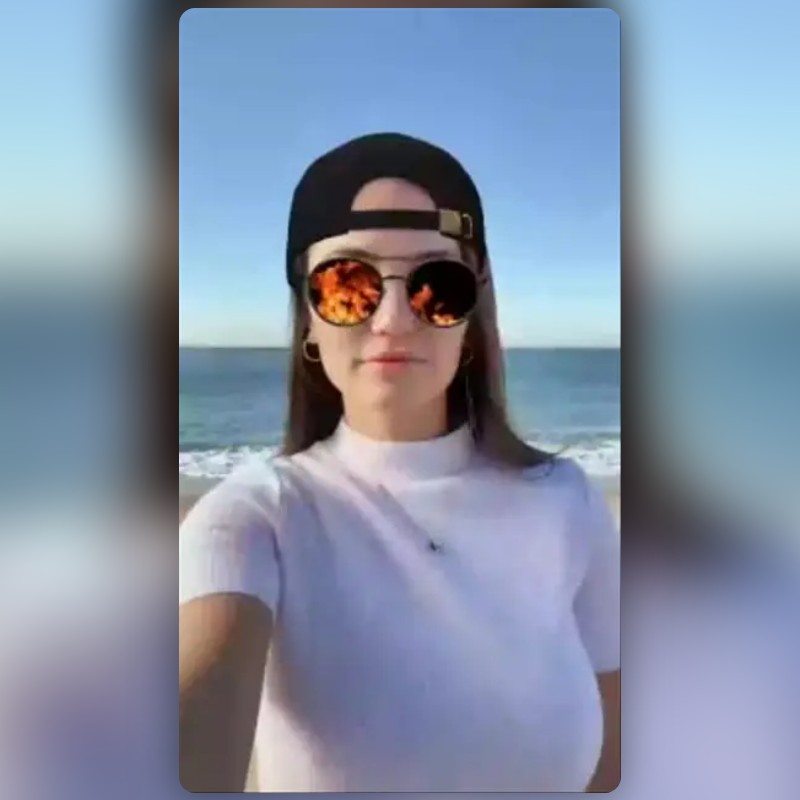 cap n glasses v2 Lens by nikita - Snapchat Lenses and Filters