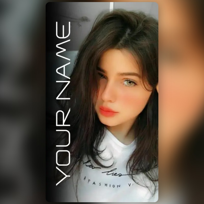 NAME X SOFT Lens by Snap Guru - Snapchat Lenses and Filters