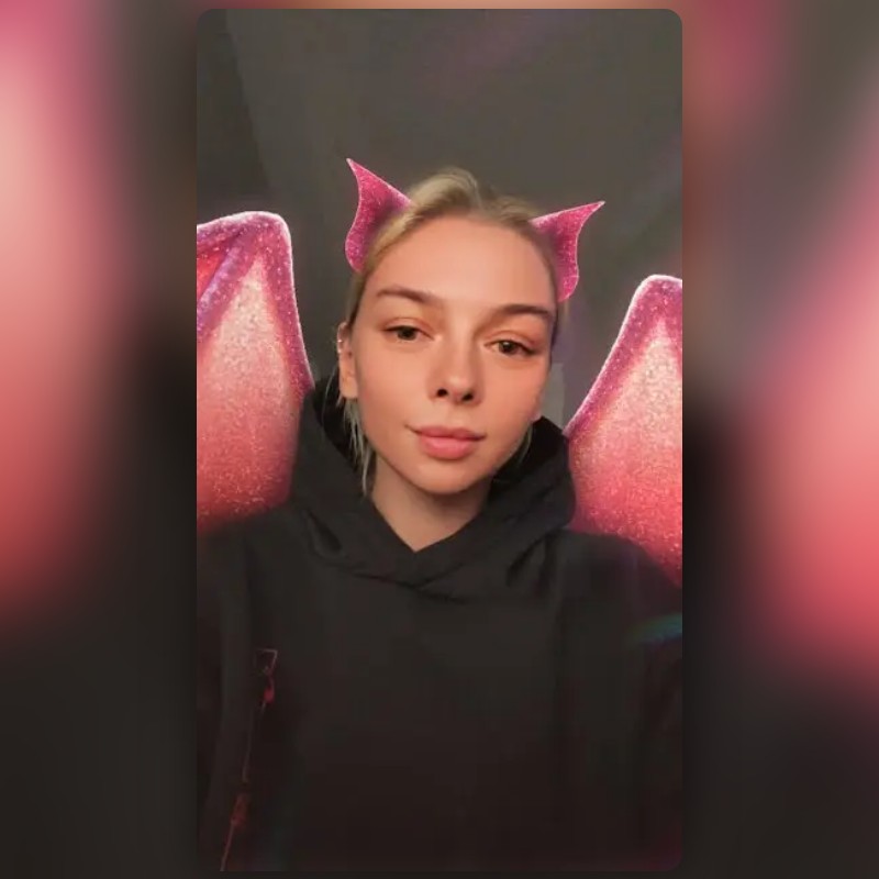 Pink glitter Filter by Snapchat | Snapchat Lenses