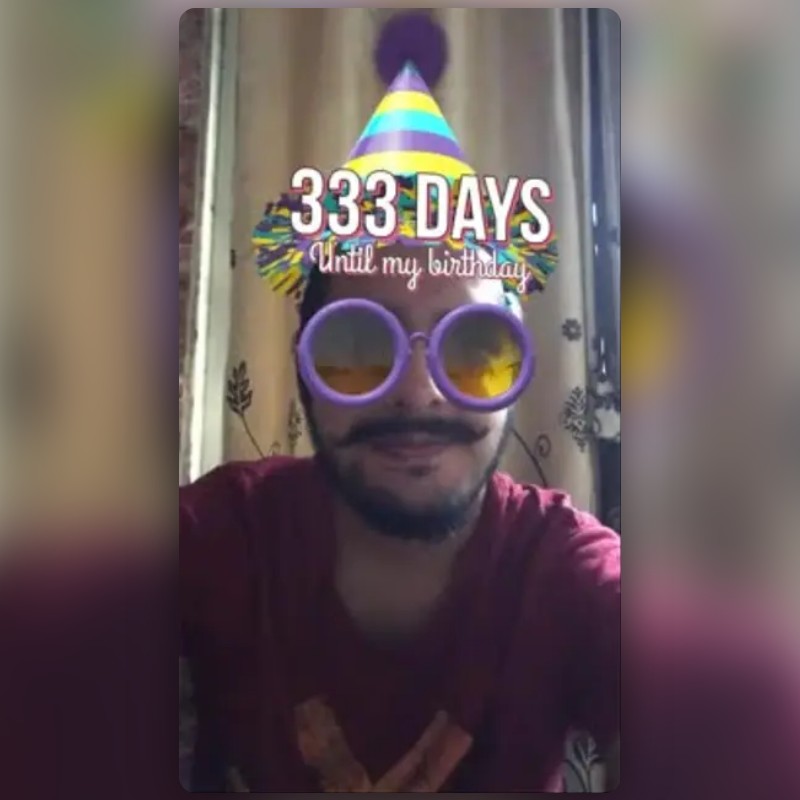 My Birthday Filter by Akshay | Snapchat Lenses