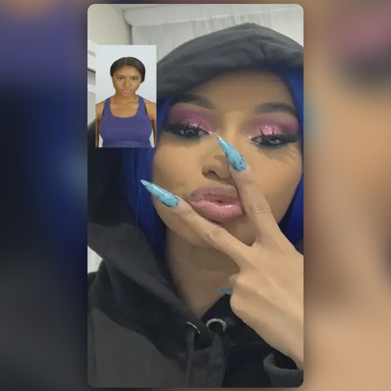 ft cardi b Lens by hubertL - Snapchat Lenses and Filters