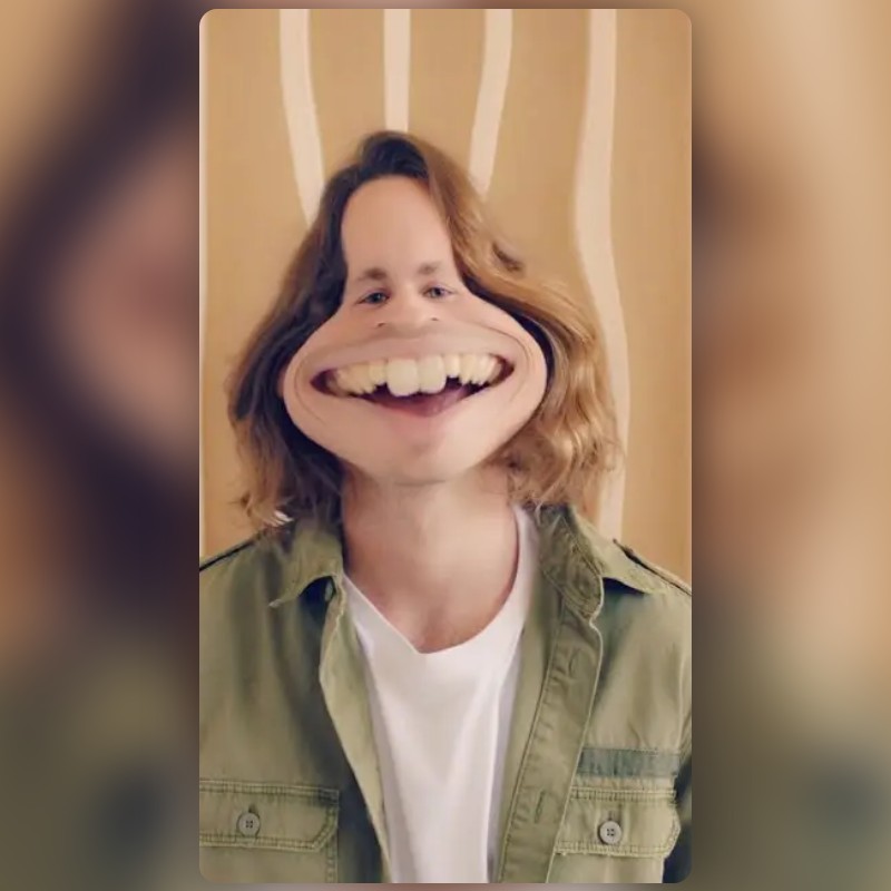 Giant Teeth Lens by Snapchat - Snapchat Lenses and Filters