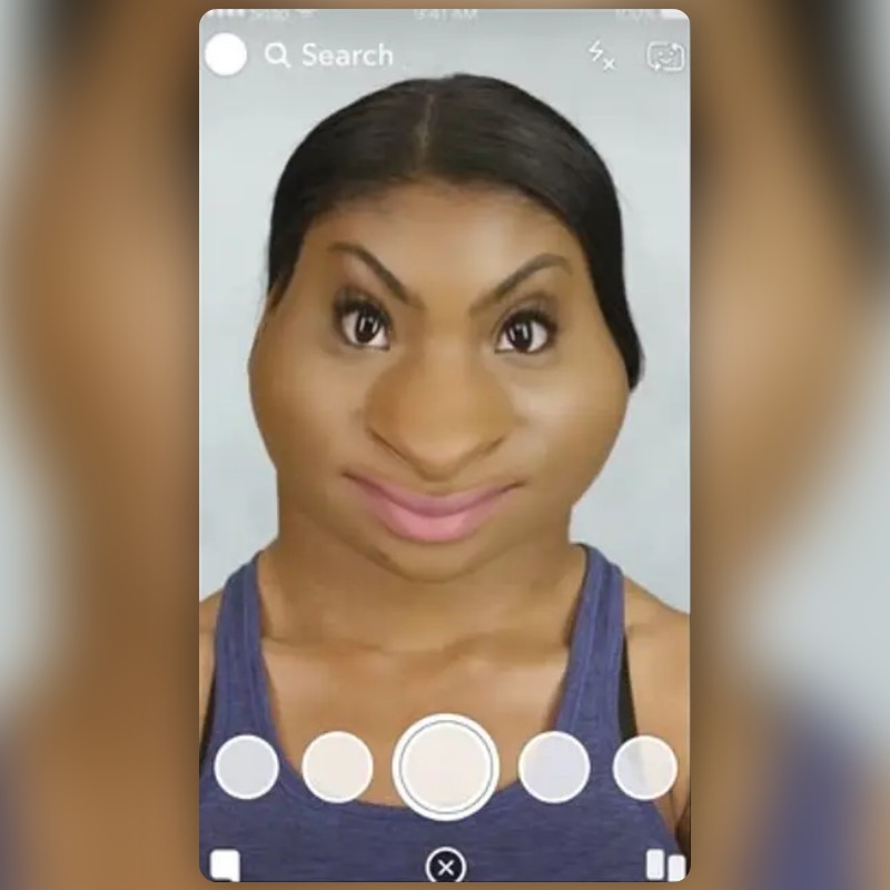 annoyed face Lens by Alexander - Snapchat Lenses and Filters