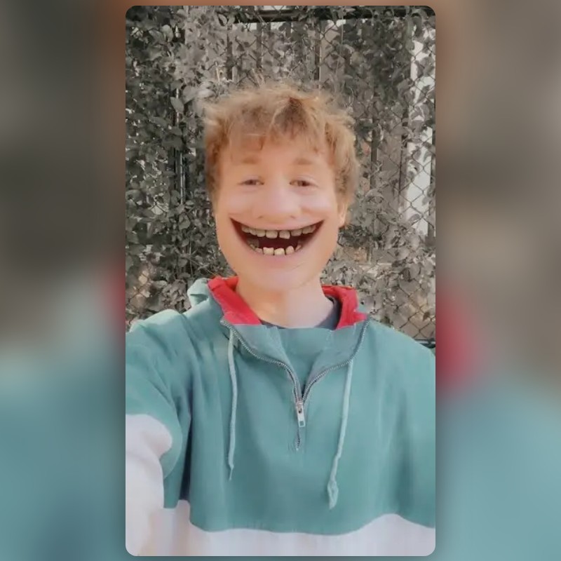 Funny Smile Filter by Snapchat | Snapchat Lenses