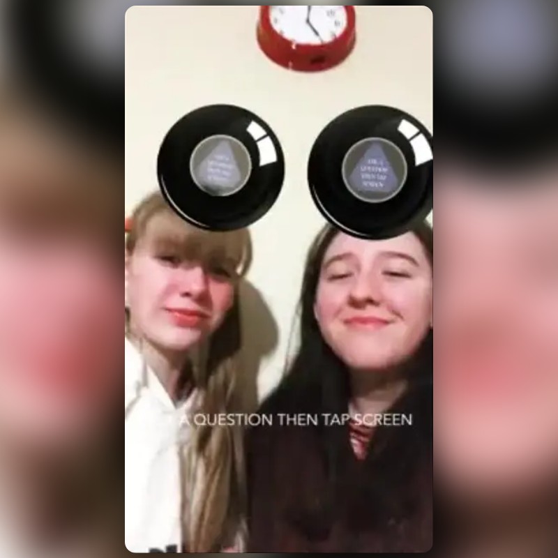 Magic 8 Ball Filter by Jean Gallant | Snapchat Lenses