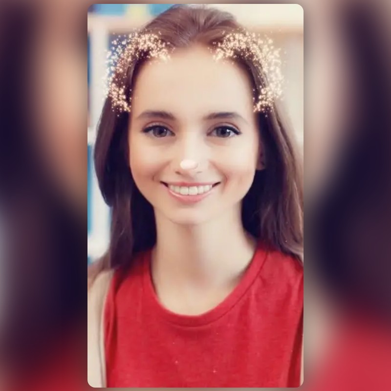 Sparkle Ears Lens by Snapchat - Snapchat Lenses and Filters