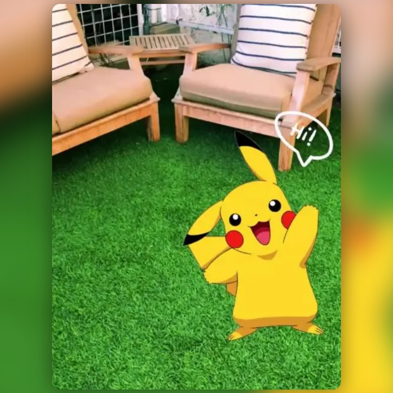 Pikachu Lens by Jashan Sidhu - Snapchat Lenses and Filters