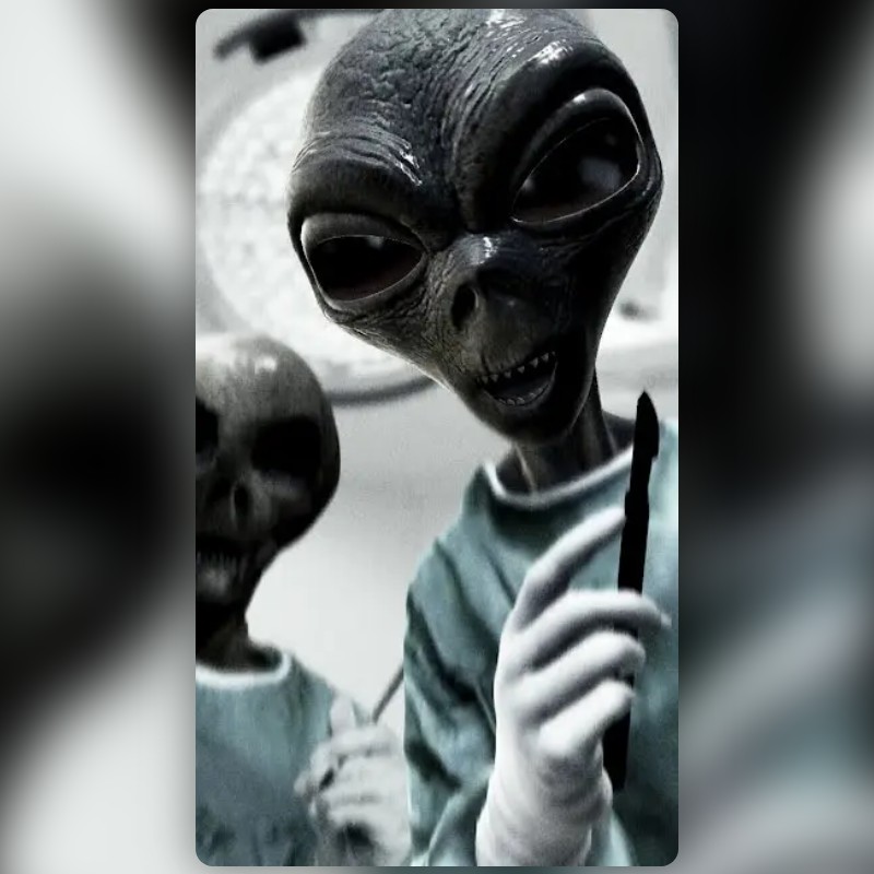 Alien Surgeons Lens by Snapchat - Snapchat Lenses and Filters