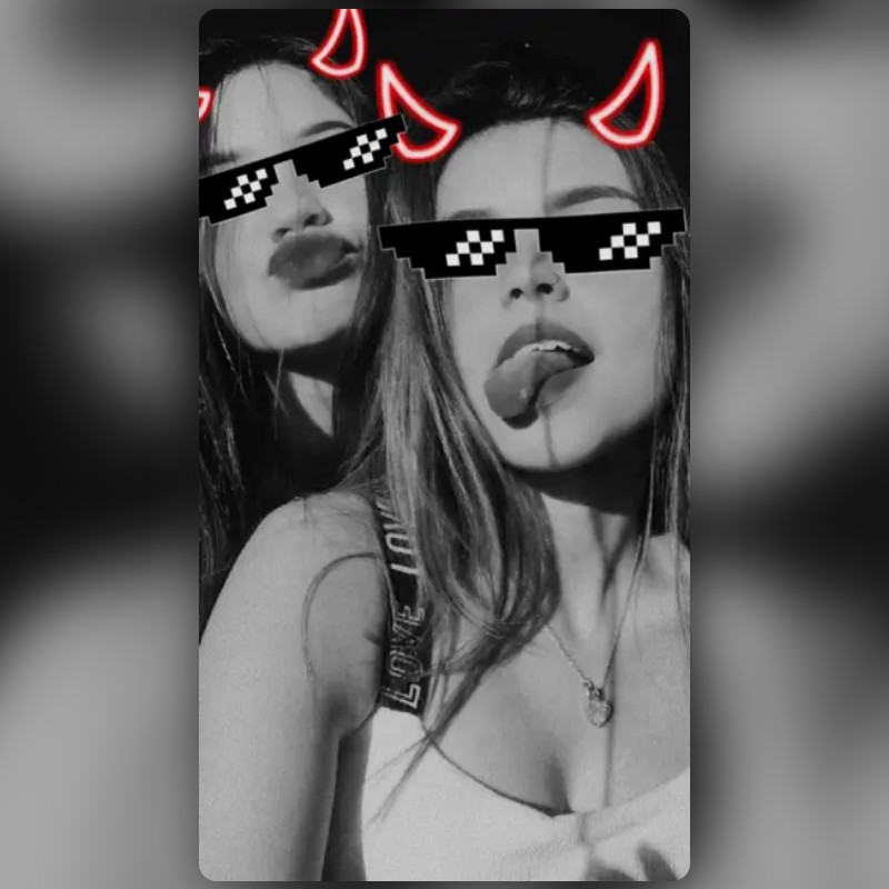 Devil Thug Life Filter by Sunny Bahadurpuria🎥 | Snapchat Lenses