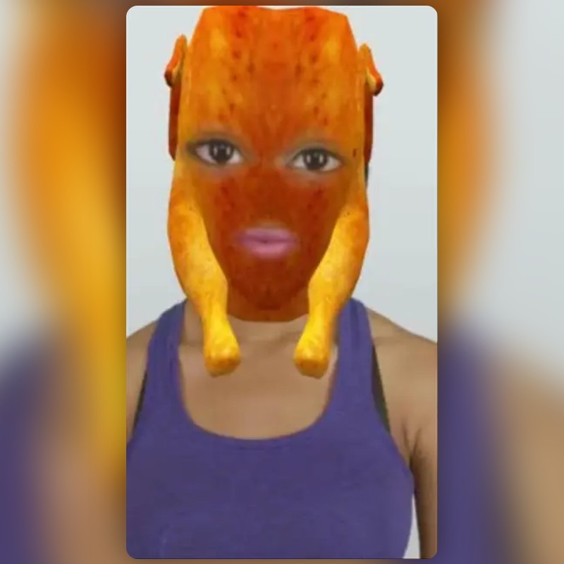 Chicken Face Lens by IQ🔥 - Snapchat Lenses and Filters