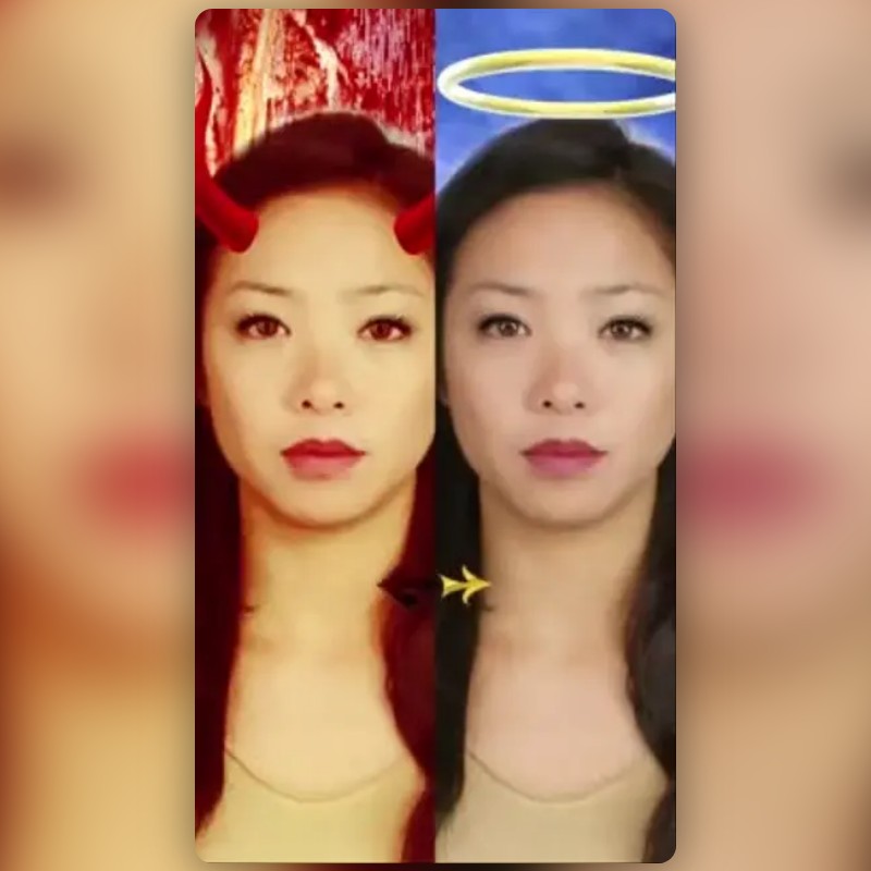 Angel and Devil Filter by Phil Walton | Snapchat Lenses