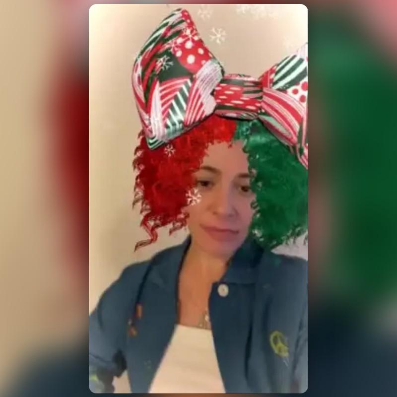 Snowman Filter by Sia | Snapchat Lenses