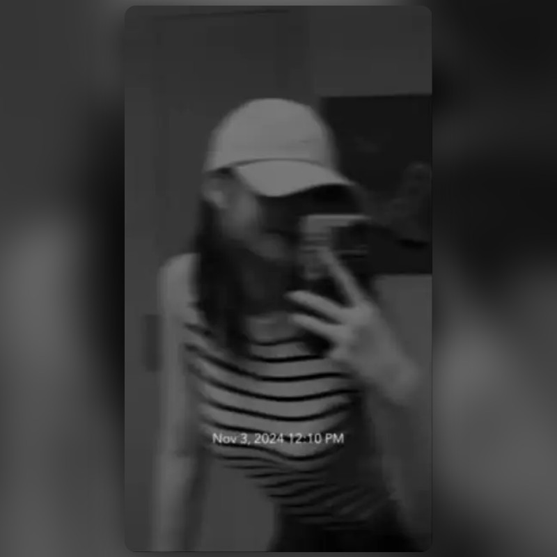 blurry date & time Filter by Tejas Gujar | Snapchat Lenses