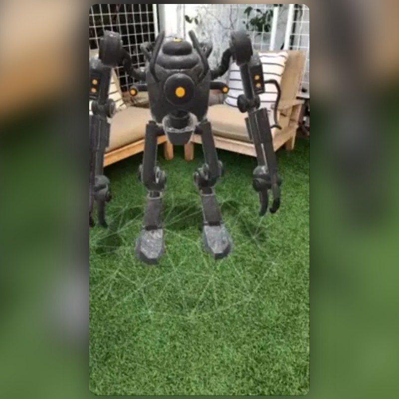 JITTER BOT Lens by jp pirie - Snapchat Lenses and Filters