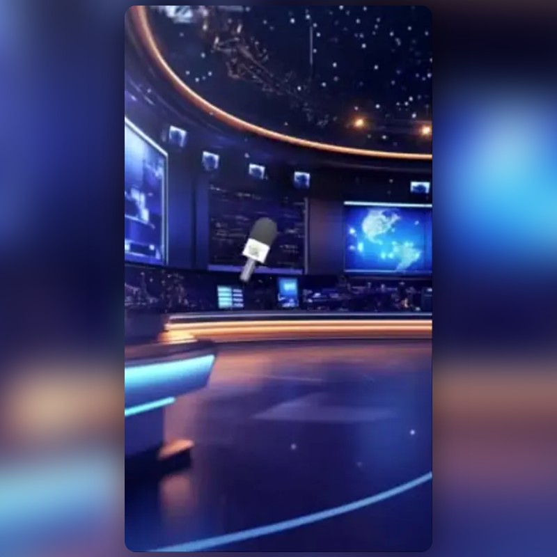 Reporter Potato Lens by Phil Walton - Snapchat Lenses and Filters