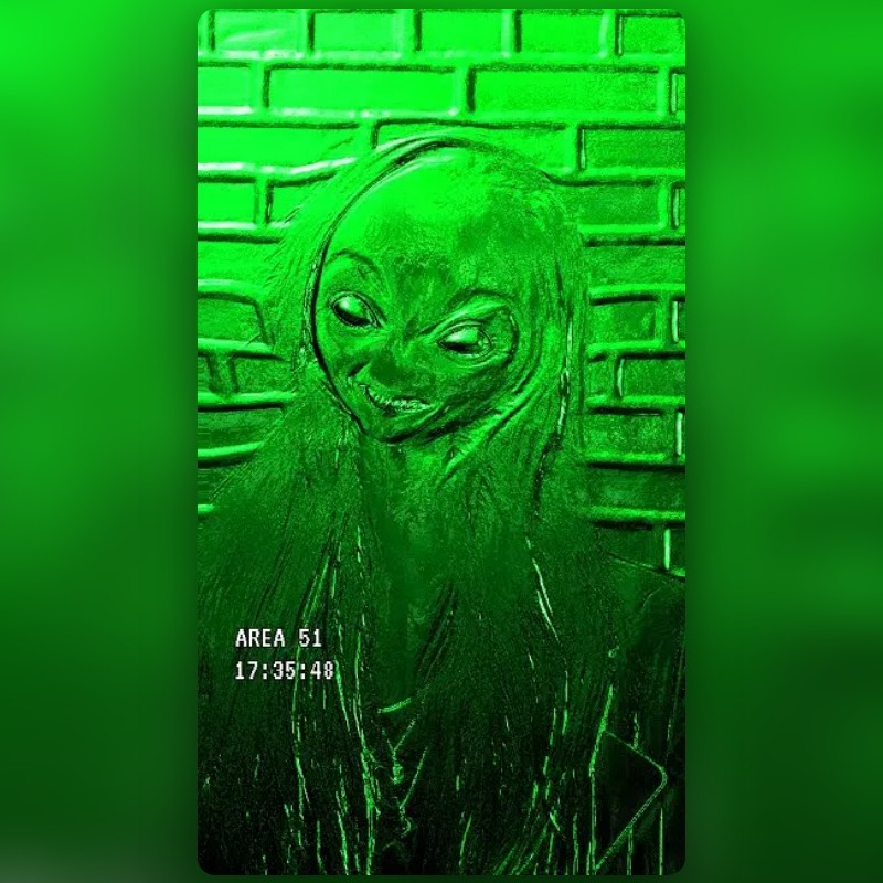 Alien Filter by Snapchat | Snapchat Lenses