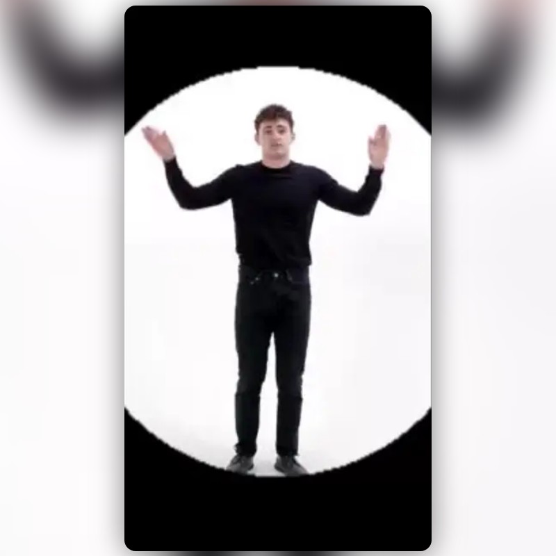 BLACK CIRCLE Lens by Jaskaran Judge - Snapchat Lenses and Filters