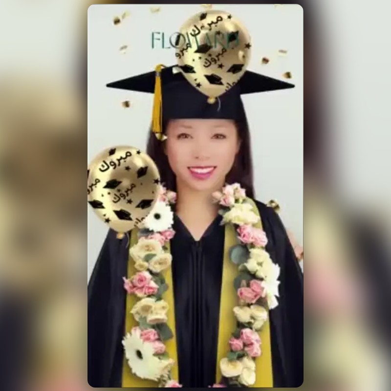 Floward Graduation Lens by Floward - Snapchat Lenses and Filters