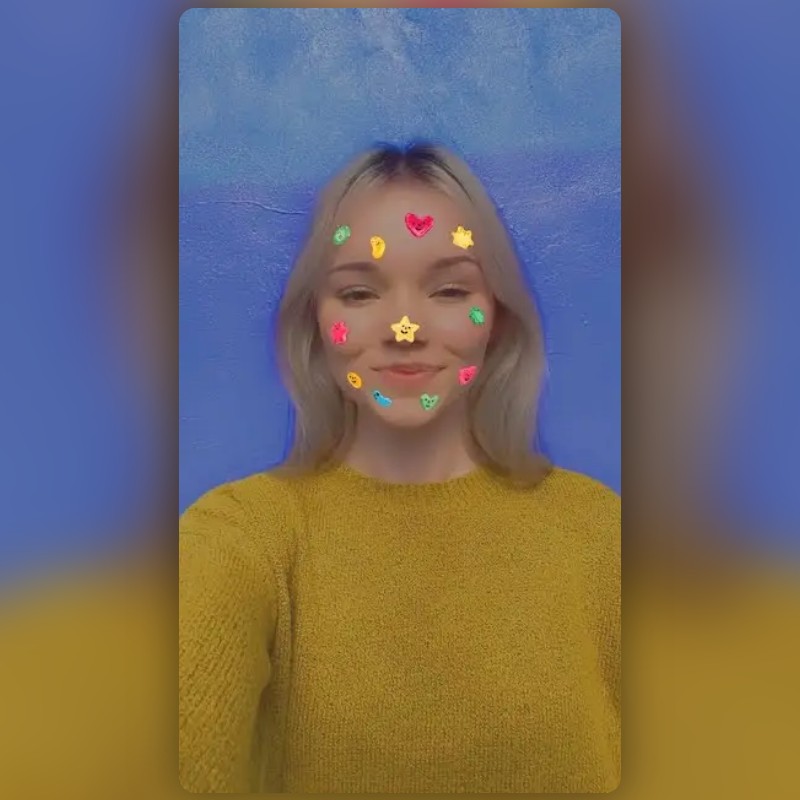 Jelly Stickers Lens by Snapchat - Snapchat Lenses and Filters